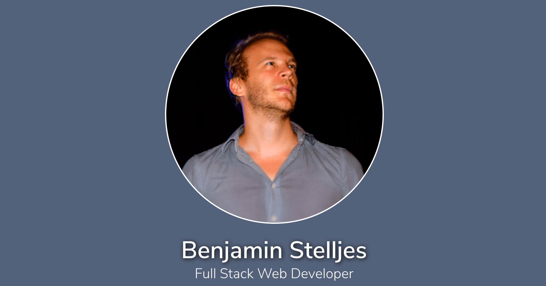Benjamin Stelljes - Full Stack Web Developer